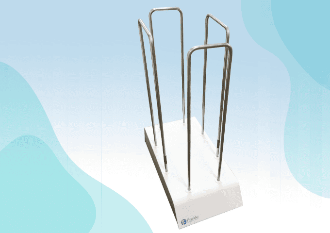 Le support pour les poches de dialysat -Produit - Physidia - Hémodialyse à domicile